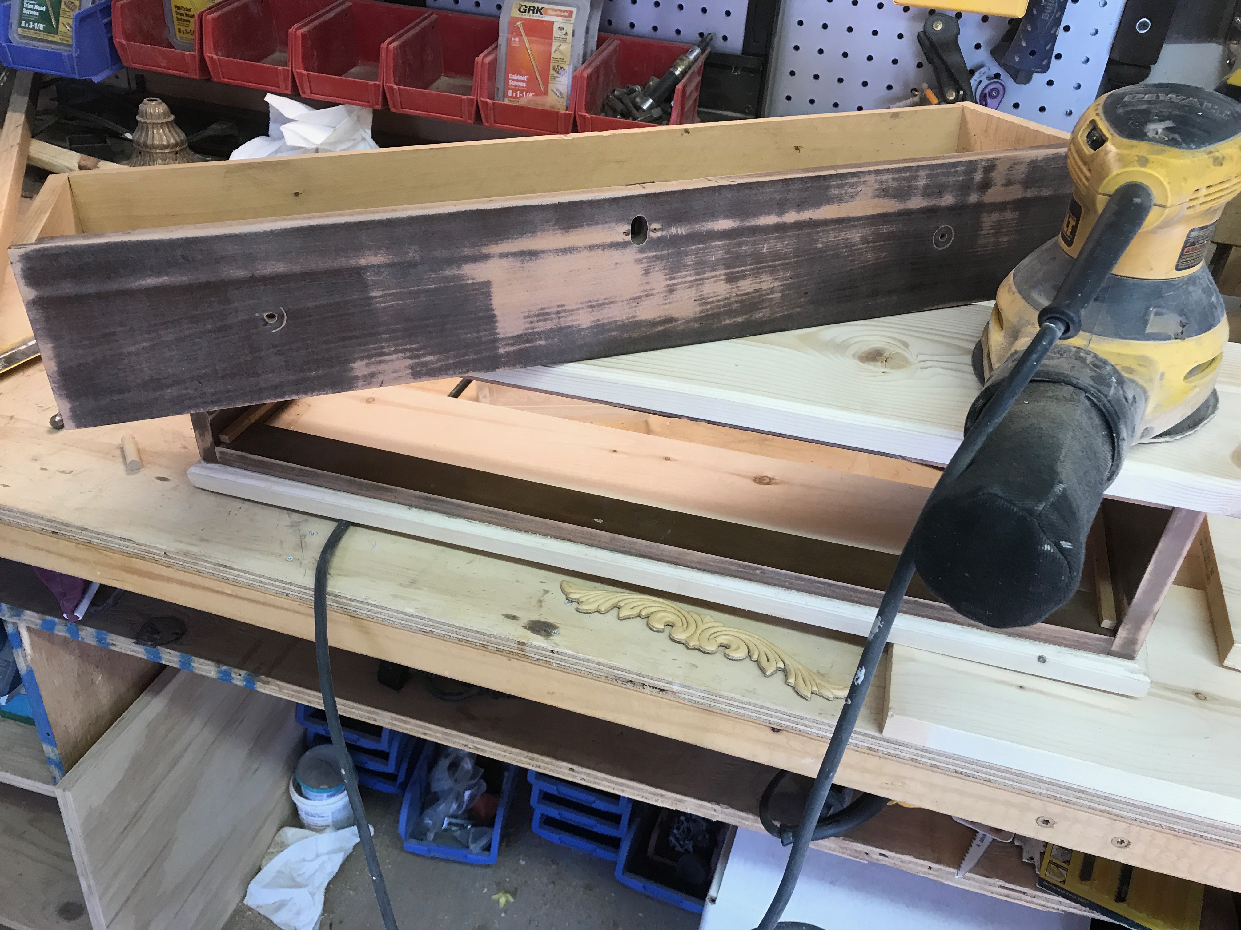 How to Repurpose a Gun Rack into a Cubby - Deb and Danelle